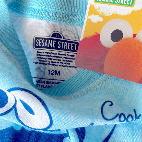Sesame Street | Pajamas | Sesame Street Cookie Monsters Pajamas | Poshmark